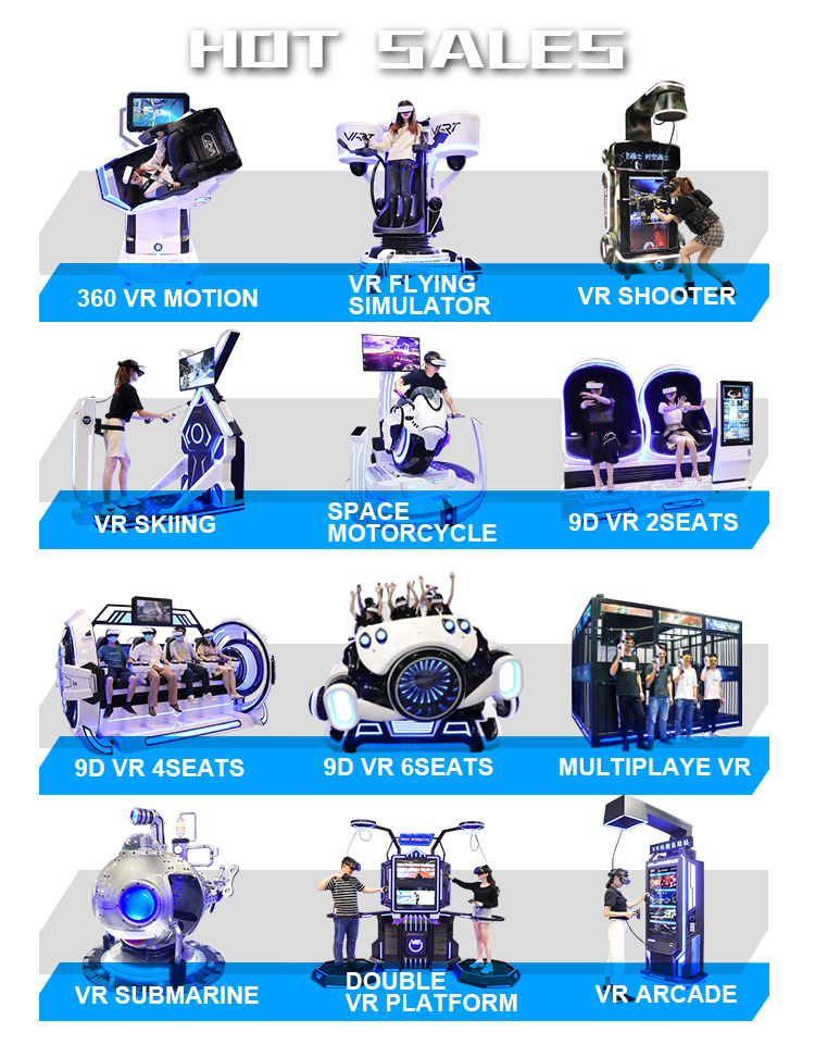 Original VART Shooting 360 720 Degree 9D VR Rotating Flight Simulator ...