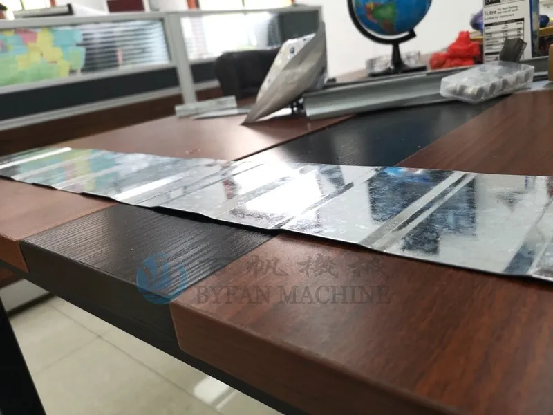 Sheet metal rectangular duct groove roller leveling beading machine ...