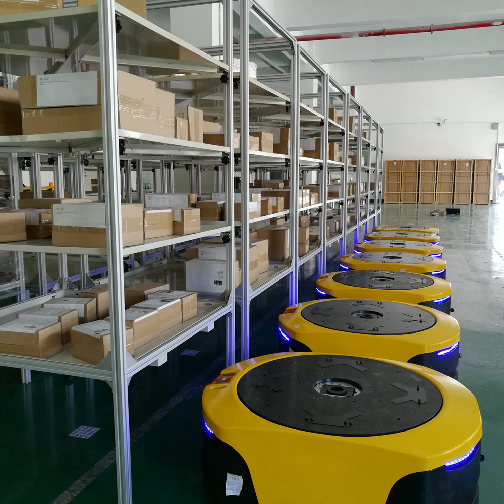2D Barcode Navigation QR Code Big Elfin Material Handling Agv Drive ...