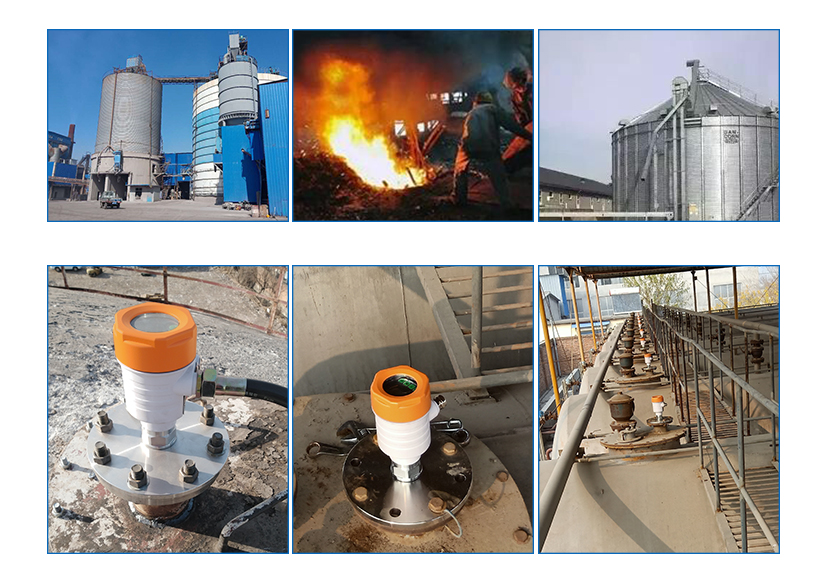 End-User grain bin sensor silo meter level indicator transmitter ...