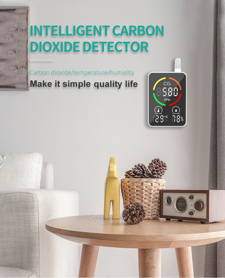 Portable smart home safety CO2 meter detector with best price for Fire ...