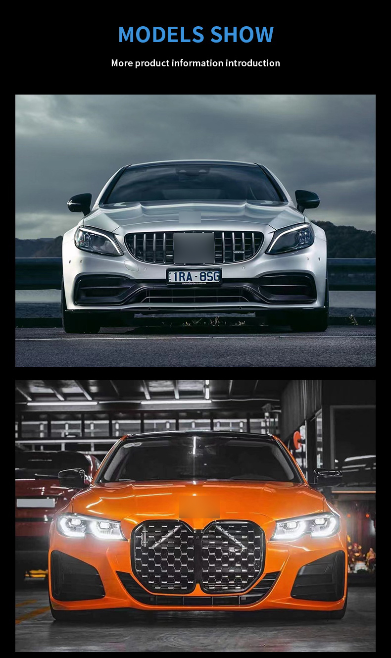 The latest bodykit body kit the front bumper sets facelift to RS4 style ...