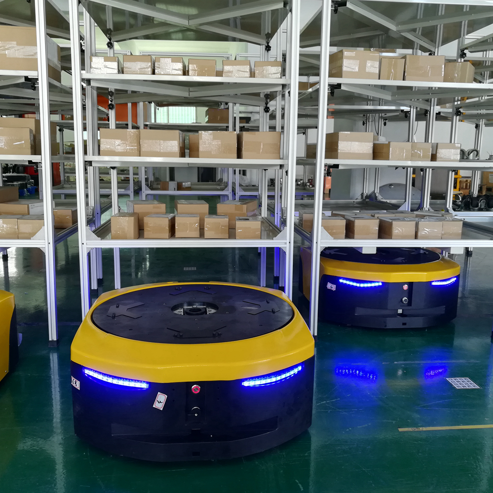 2D Barcode Navigation QR Code Big Elfin Material Handling Agv Drive ...