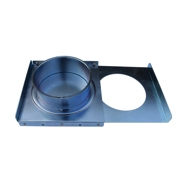 Pneumatic and manual duct blast gate slide damper for industrial Quick ...