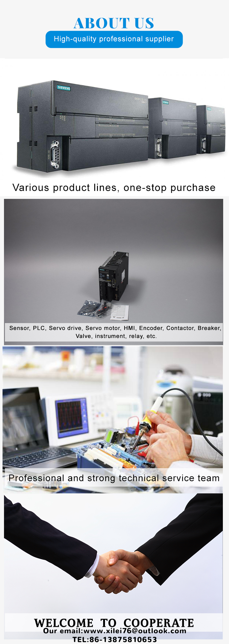 Siemens SIMATIC S7-1200 PLC, Analog input module SM 1231 4xAI RTD ...