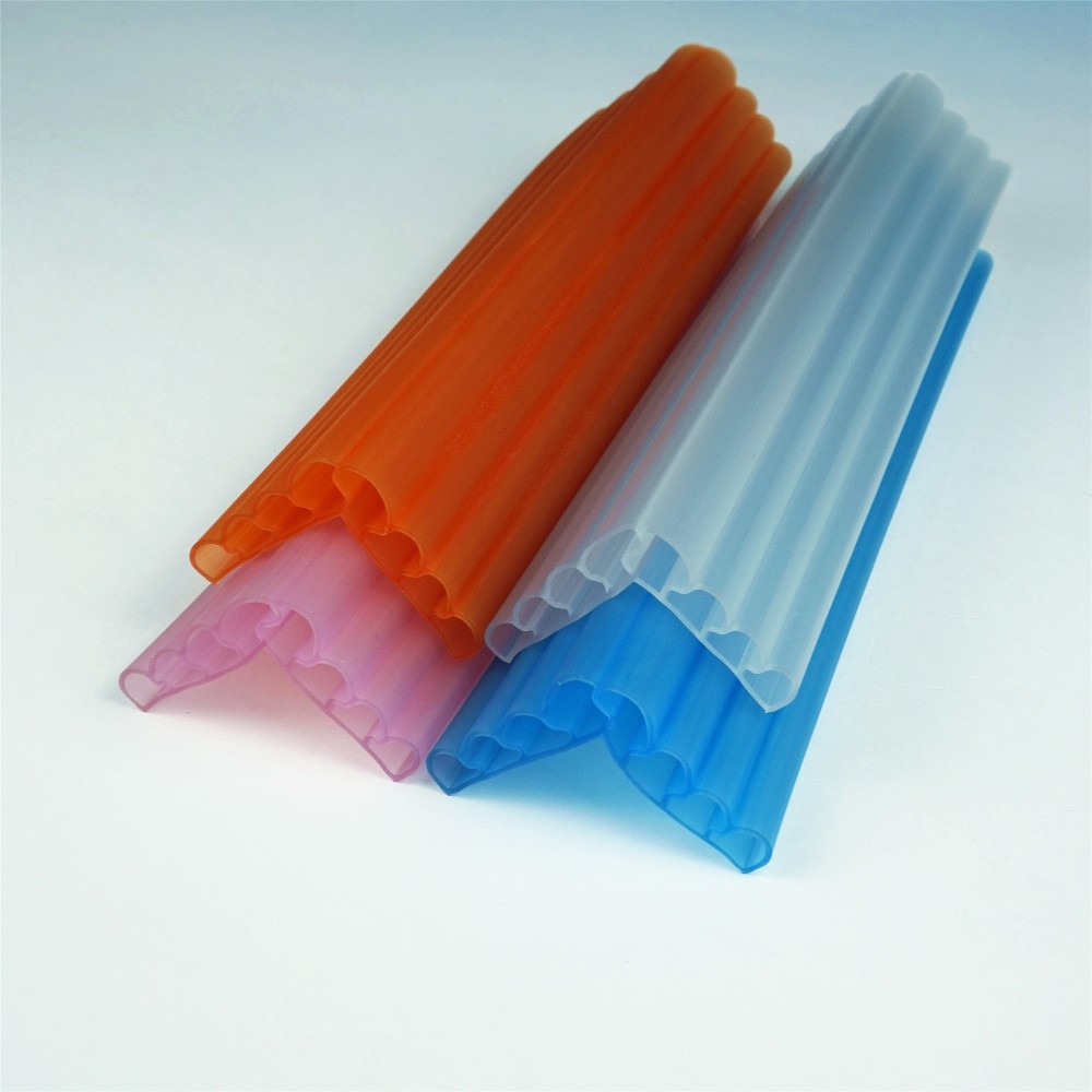 Plastic ceiling curtain track glider sliding runners PVC door curtain ...