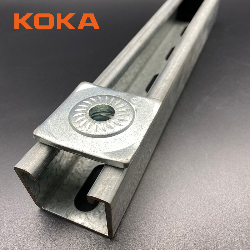 unistrut c channel for ceiling system end cap - tradechina.com