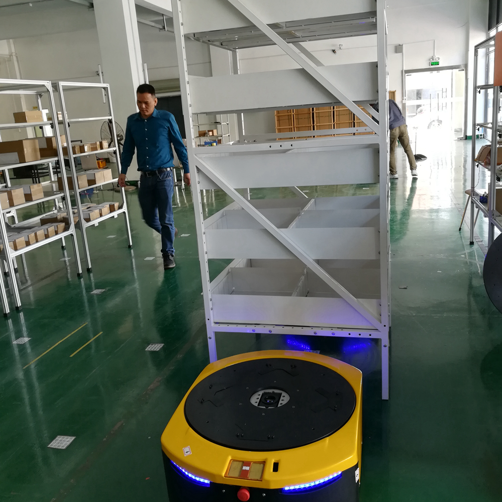 2D Barcode Navigation QR Code Big Elfin Material Handling Agv Drive ...