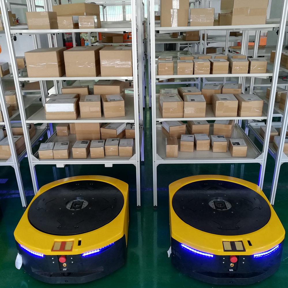 2D Barcode Navigation QR Code Big Elfin Material Handling Agv Drive ...