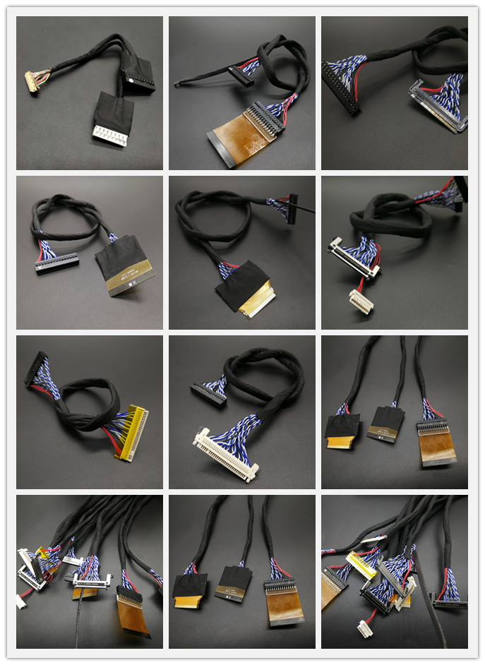 30 Pines Ffc Ipex 30-pin Assembly Pinout Lcd Led Connector Lvds Cable For Mini Itx Motherboard ...