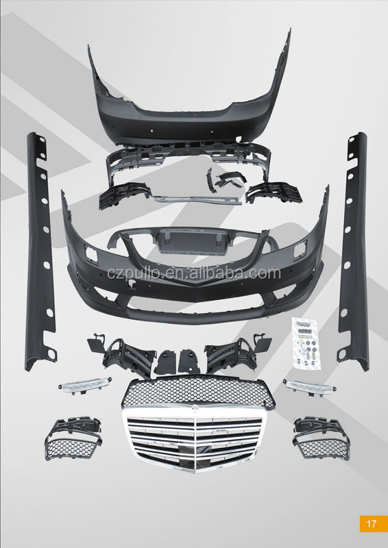 Car accessories body kit for BENZ w204 C63 AMG C180 C200 C260 C300 11 ...
