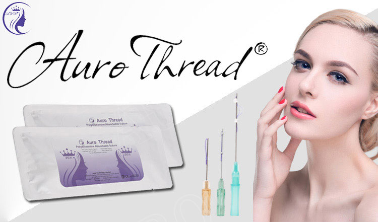 korea tornado 27G 25mm fire hilos fine pdo plla pcl thread for face ...