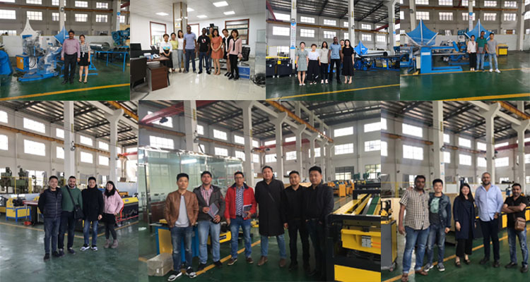 Sheet metal rectangular duct groove roller leveling beading machine ...