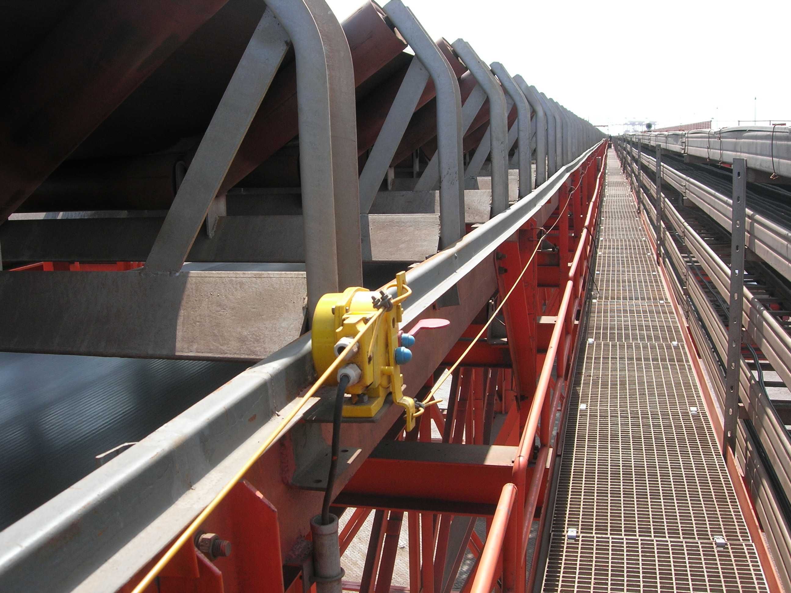 Belt Emergency Stop Switch Pull Cord Conveyor Belt Conveyor Pull Cord ...