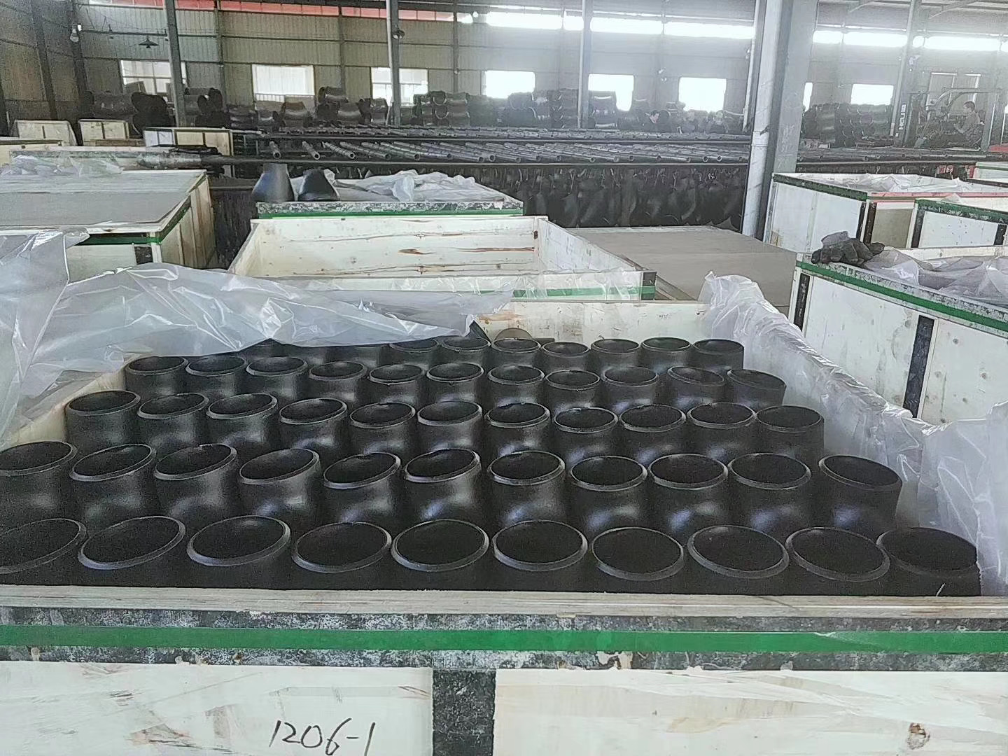 ASTM A234 /ASME/ ANSI B 16.9 CARBON STEEL pipe fitting end STD End head ...