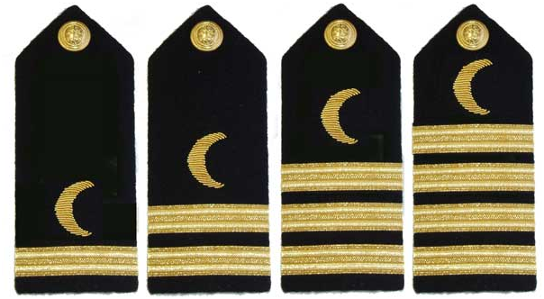 Pilot Captain Uniform Epaulettes half Length | Uniform Shoulder Board I ...